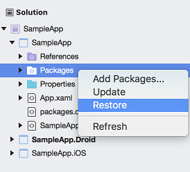 Getting Started with Telerik UI for Xamarin.Forms on Mac | Telerik UI for Xamarin